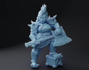 Genasi Bard Miniature - Etsy