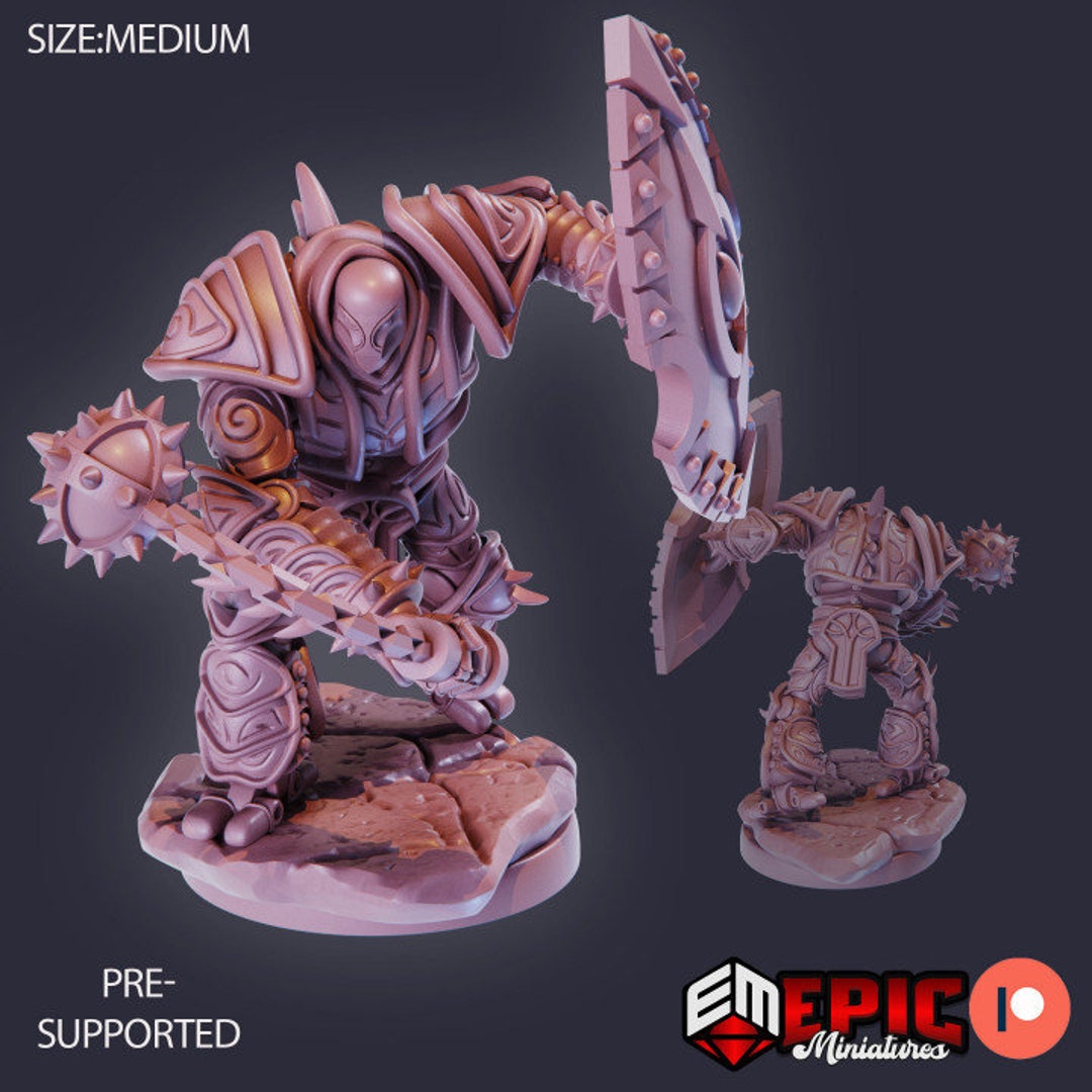 War-constructs Juggernaut D&D RPG Tabletop Dungeons and Dragons 28mm ...