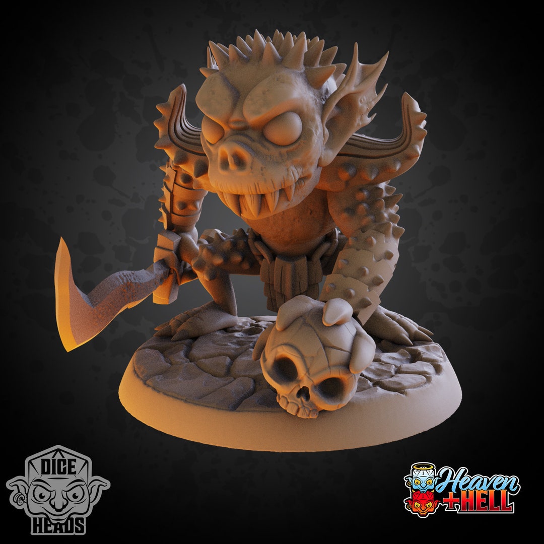 Barbed Devil Pathfinder Dungeons & Dragons Archvillain Games Tabletop ...