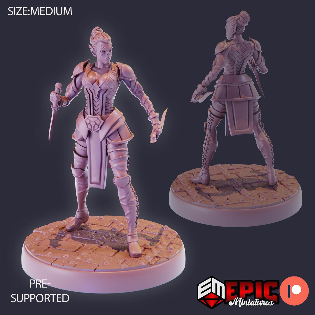 Slave Rebel 25mm Base D&D RPG Tabletop Dungeons and Dragons 28mm ...