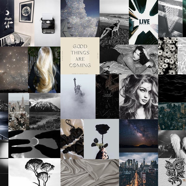 Silver Collage - Etsy