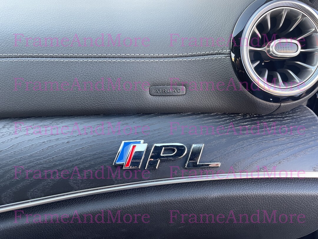 1 X 3D Raised IPL Metal Made Dashboard, Center Console Emblem Badge ...