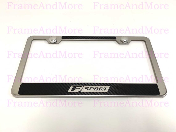 1 Pc F SPORT Carbon Fiber Box Style Stainless Steel Chrome - Etsy