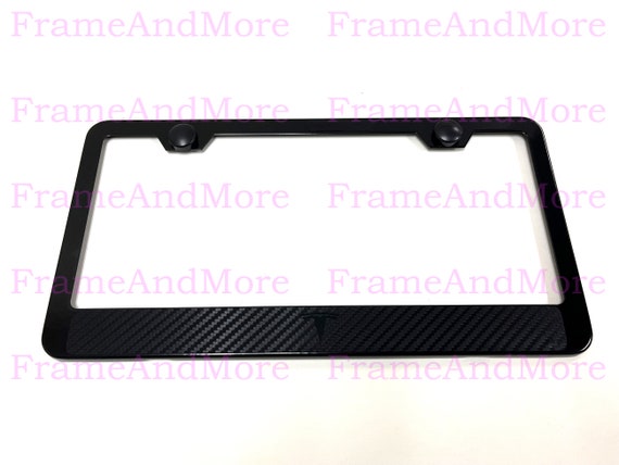 1 X Tesla Logo Carbon Fiber Box Style Stainless Black Metal - Etsy