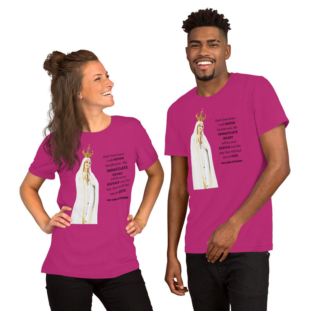 Our Lady of Fatima Unisex T-shirt - Etsy