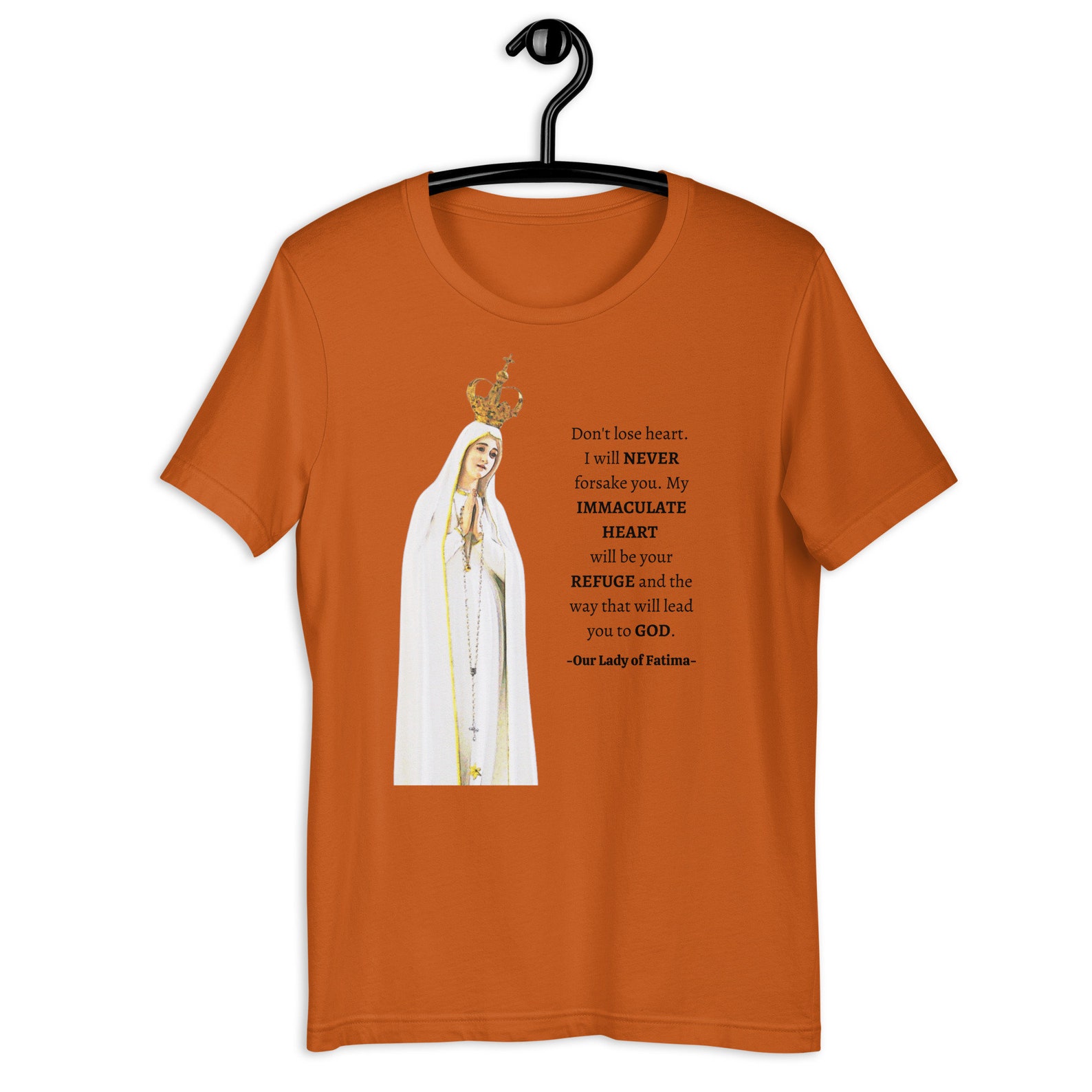 Our Lady of Fatima Unisex T-shirt - Etsy