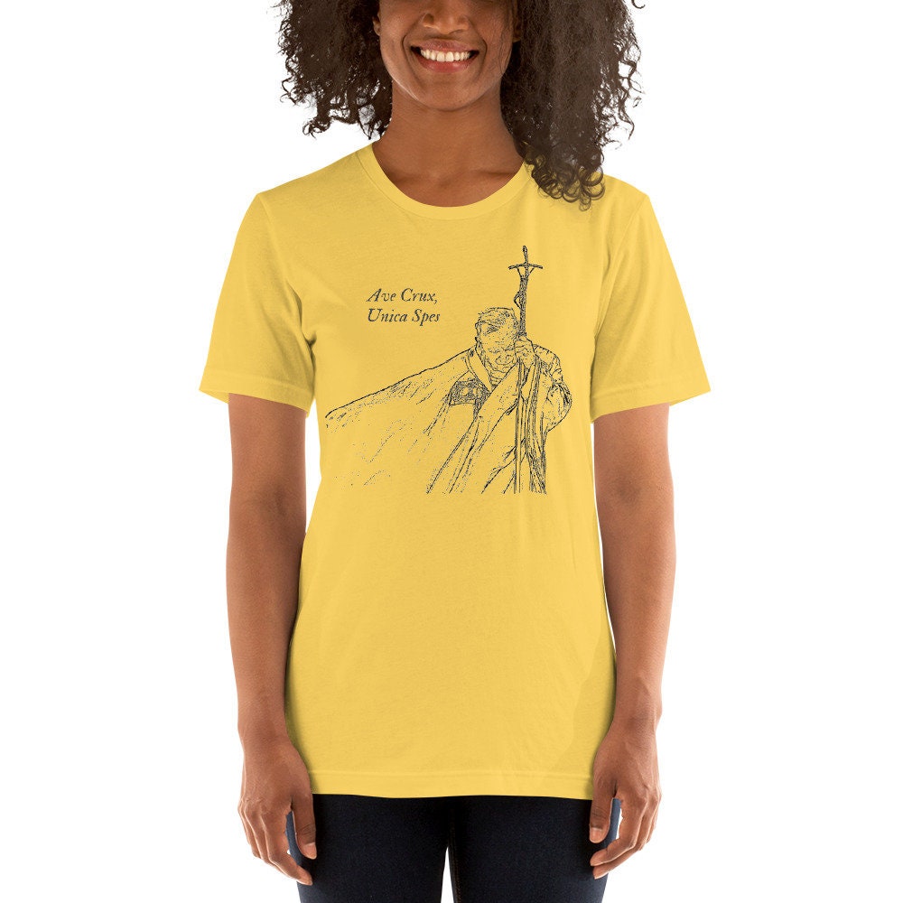 Ave Crux, Unica Spes - JP2 Religious T-shirt - Etsy