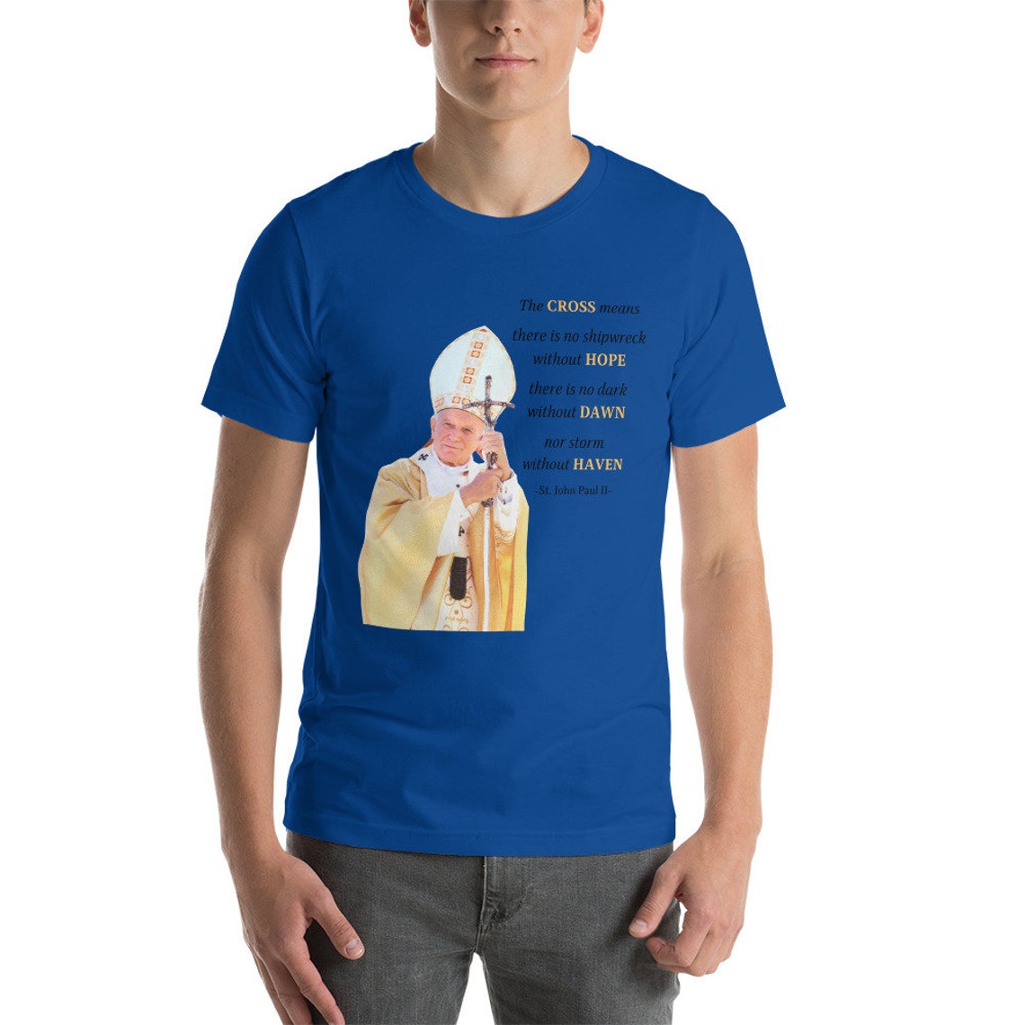 St. John Paul II Unisex T-shirt - Etsy