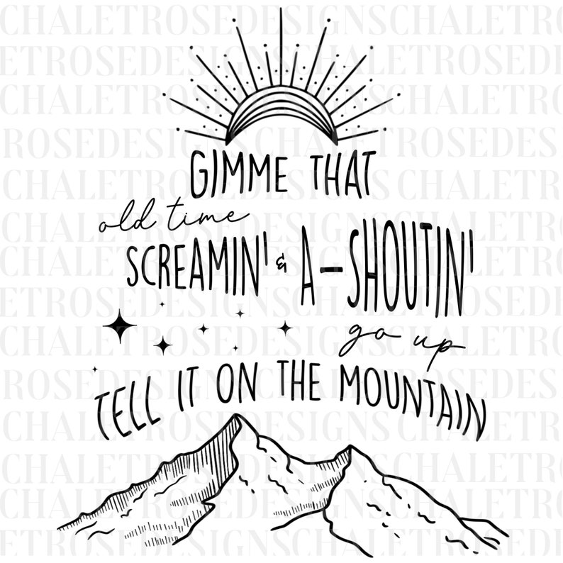 Way of the Triune God Tyler Childers PNG & SVG - Tell It on the ...