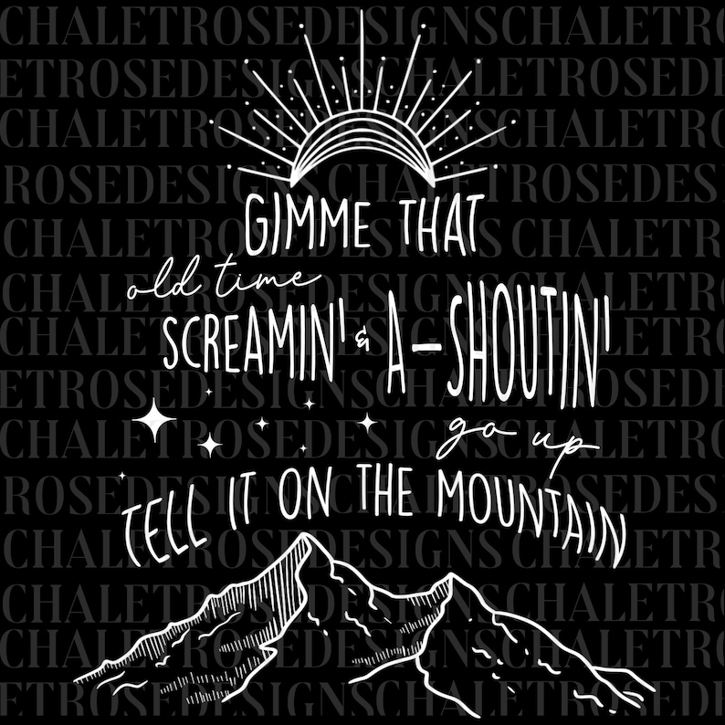 Way of the Triune God Tyler Childers PNG & SVG - Tell It on the ...