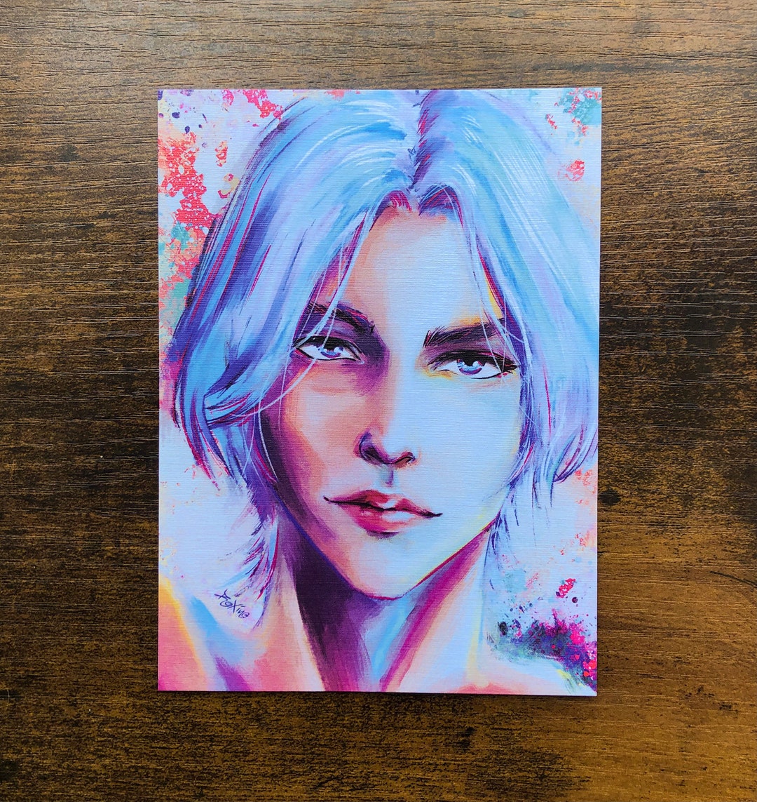 Portrait Art Print: Langa From Sk8 - Etsy