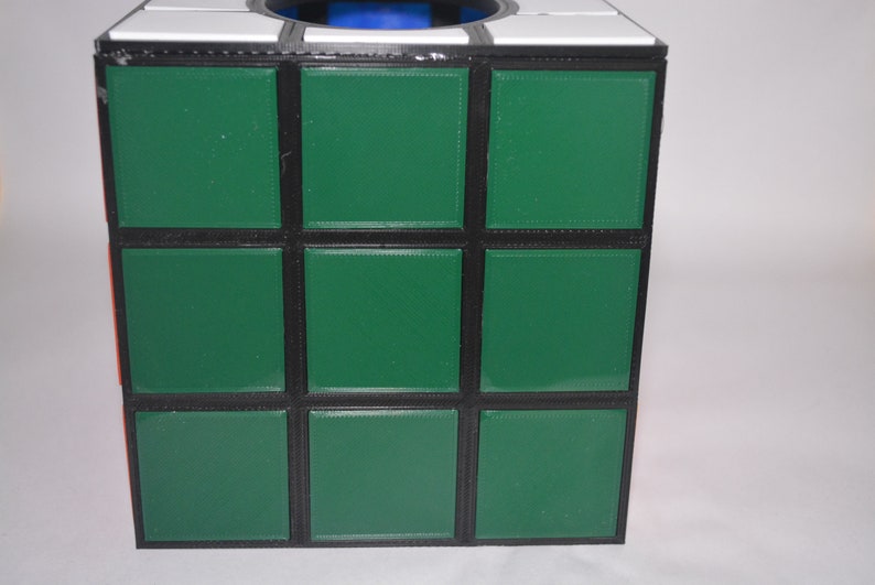 Rubric Cube Tissue Box Cover - Etsy