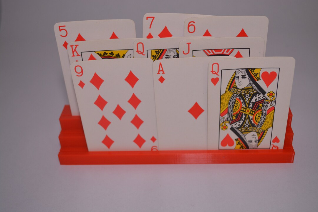 Playing Card Holder (two Pack) - Etsy