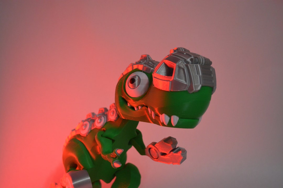 Flexi Factory Cyborg T-rex - Etsy
