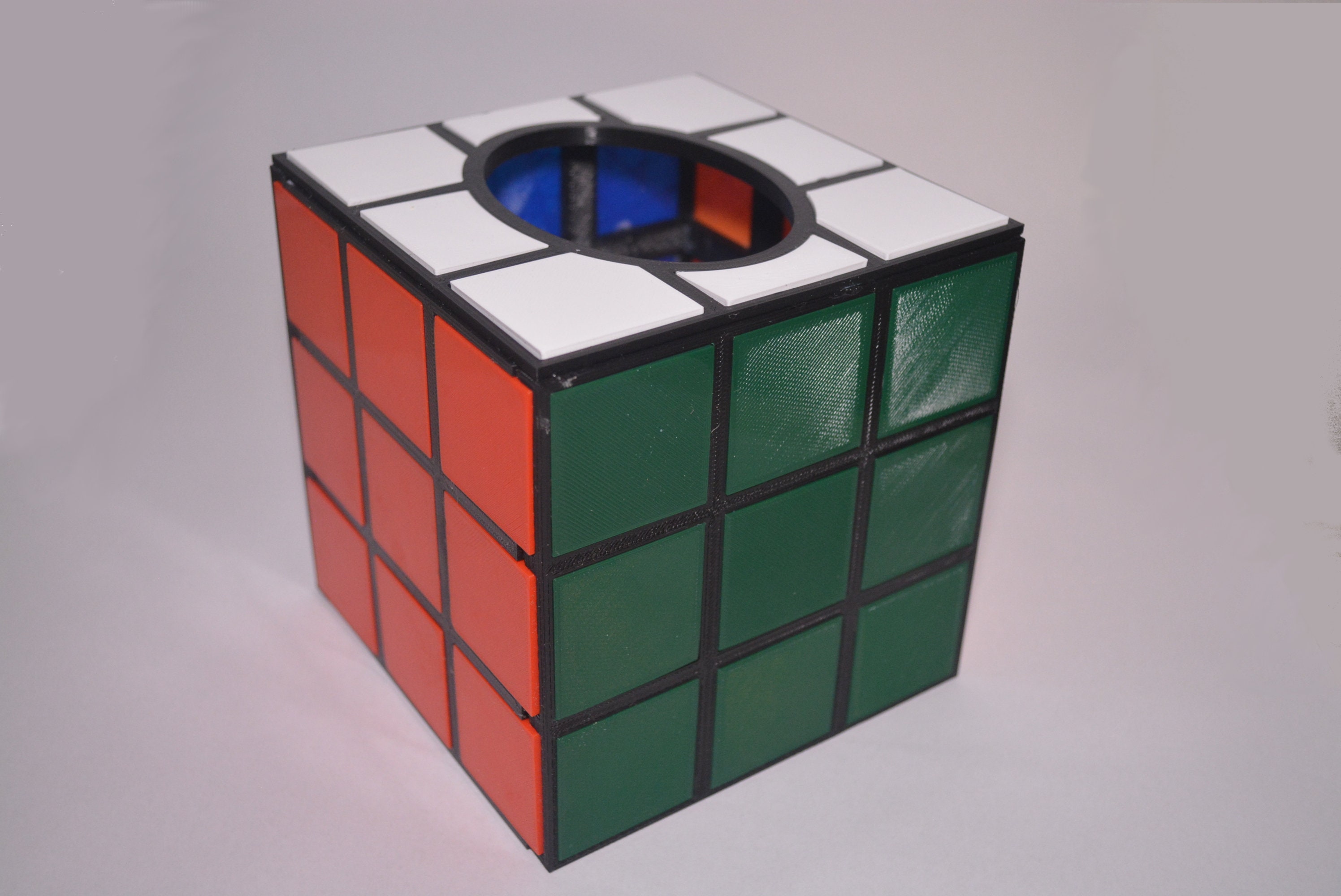 Rubric Cube Tissue Box Cover - Etsy