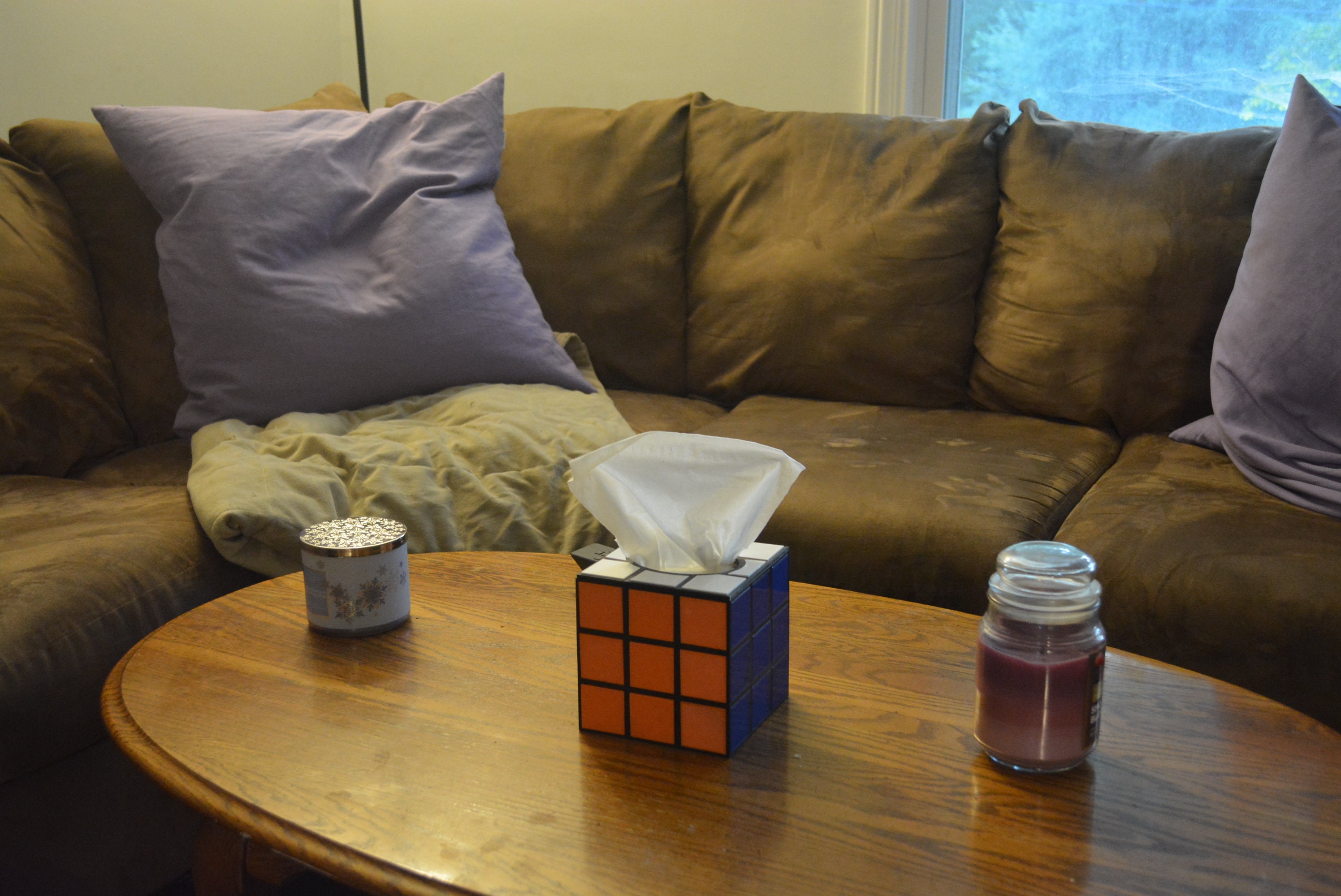 Rubric Cube Tissue Box Cover - Etsy