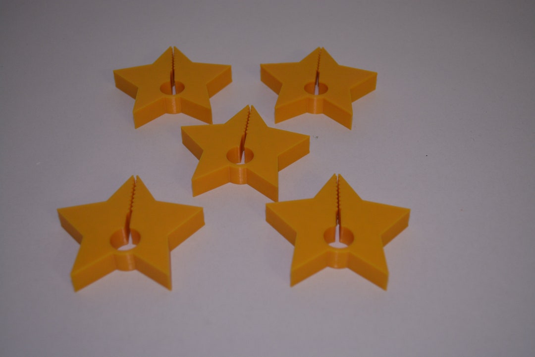 Star Chip Clip (6 Pack) - Etsy