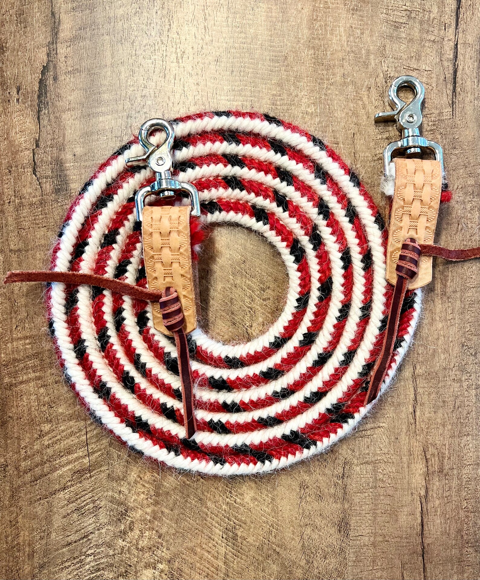 Custom Braided Mohair Rein - Etsy