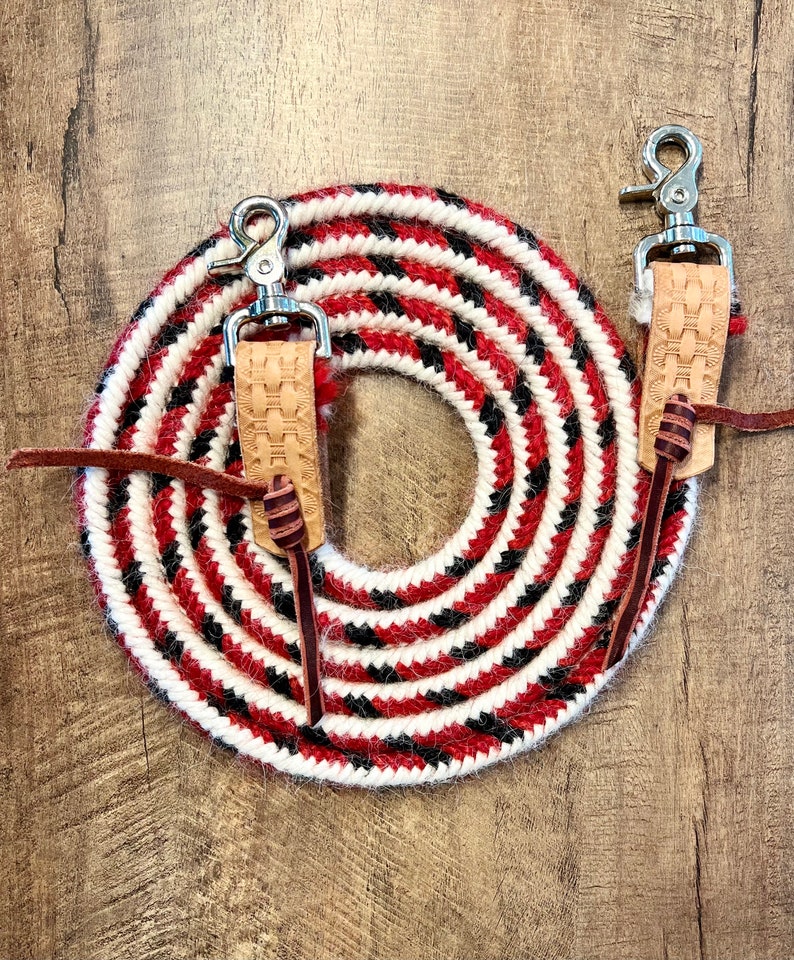 Custom Braided Mohair Rein - Etsy