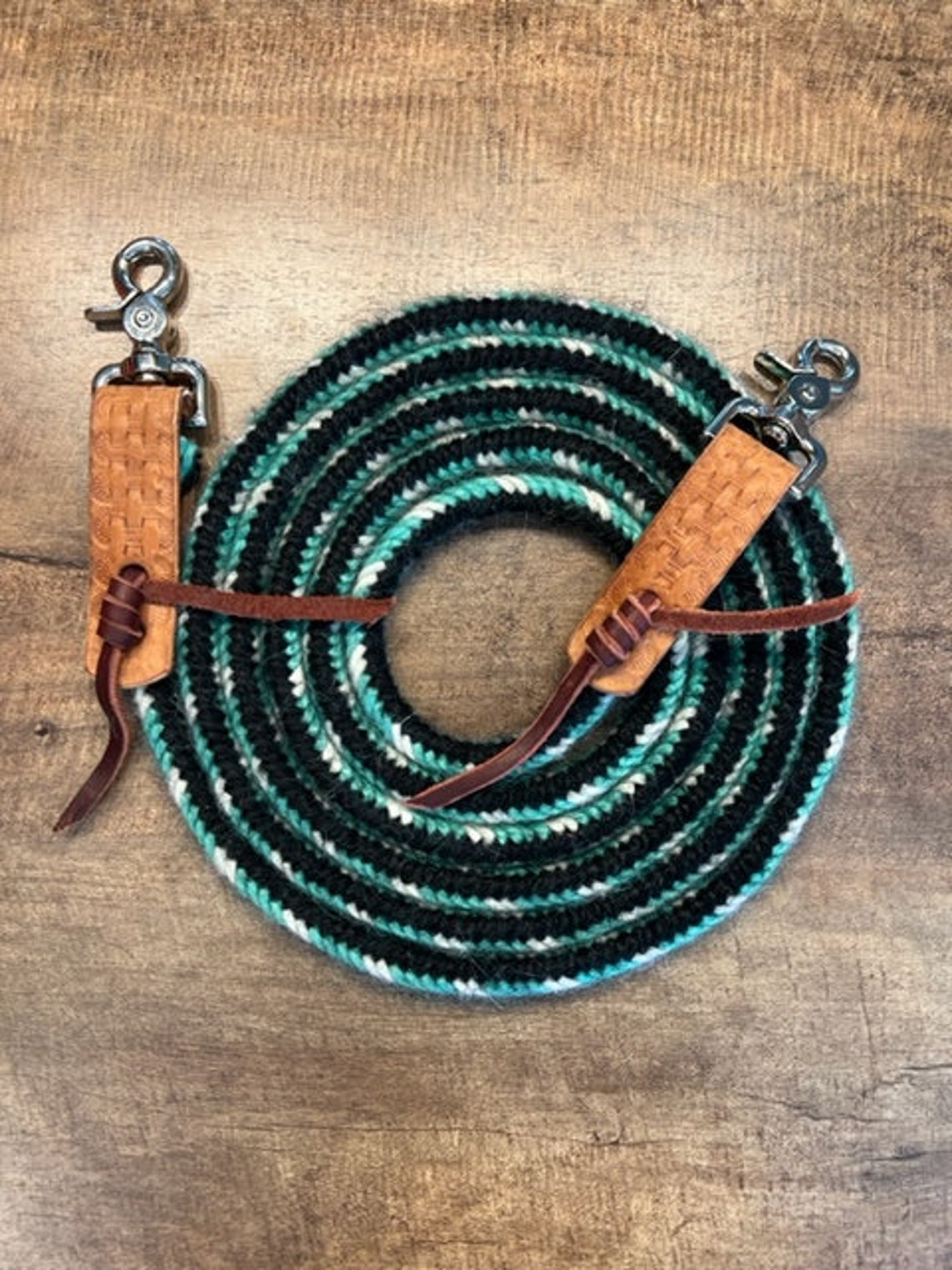 Custom Braided Mohair Rein - Etsy