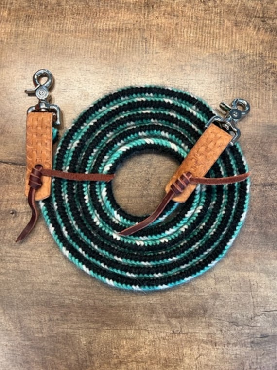 Custom Braided Mohair Rein - Etsy