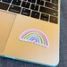 Neon Rainbow Sticker Rainbow Sticker Rainbow Car Sticker Rainbow Wall ...