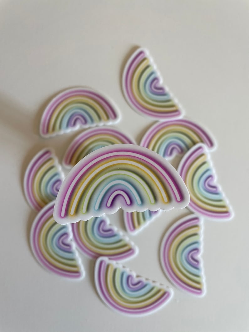 Neon Rainbow Sticker Rainbow Sticker Rainbow Car Sticker Rainbow Wall ...