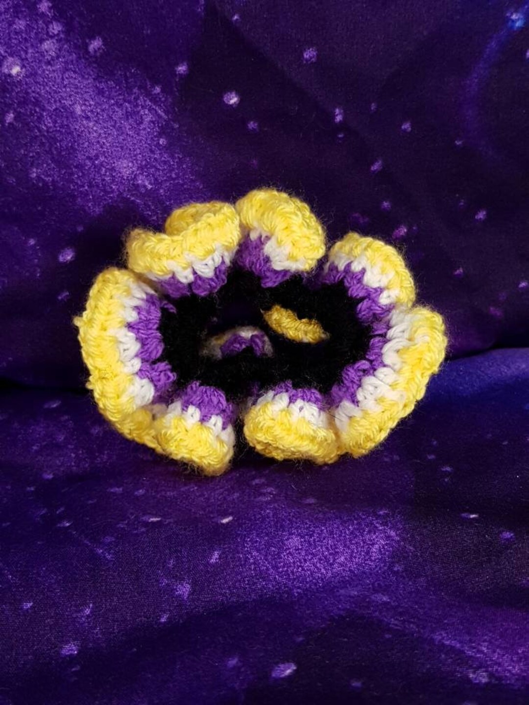 LGBTQIA Non Binary / Enby Crochet Hair Scrunchies Style 1 - Etsy
