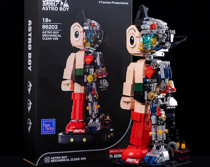 Astro Boy / Robot Brick Figure Display Set Best Hypebeast Gift - Etsy