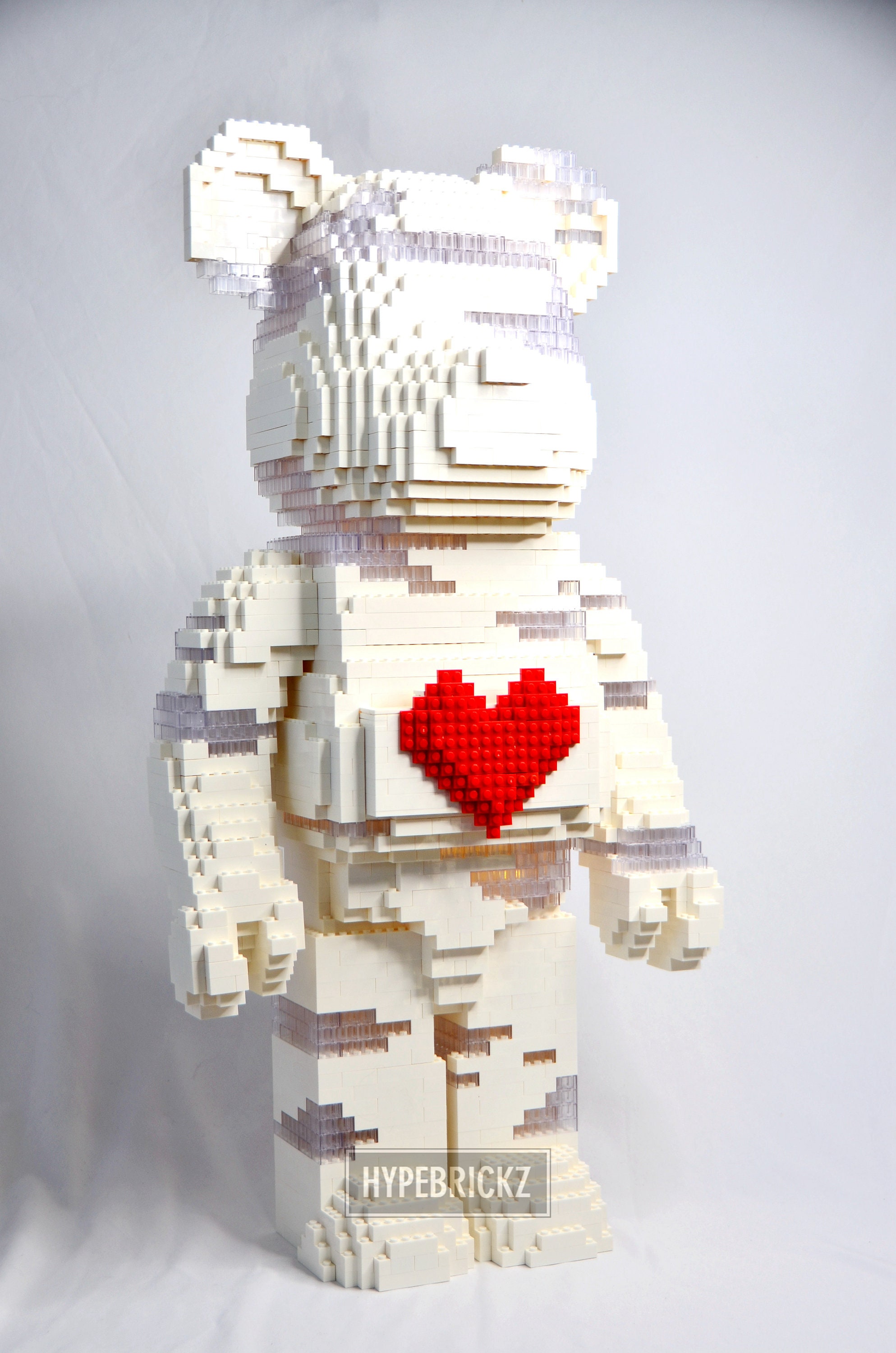 Giant Size Bear Brick 1000% MOC Light up Bricks/block 3D - Etsy