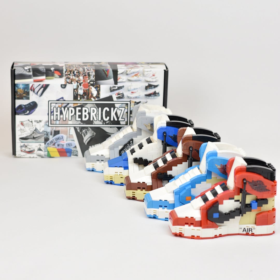 Sneaker Bricks Sneaker Gifts Interactive Block - Etsy Portugal