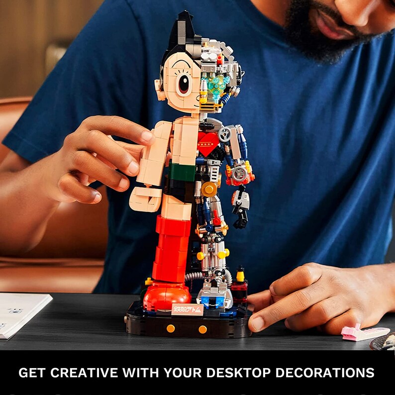 Astro Boy / Robot Brick Figure Display Set Best Hypebeast Gift - Etsy