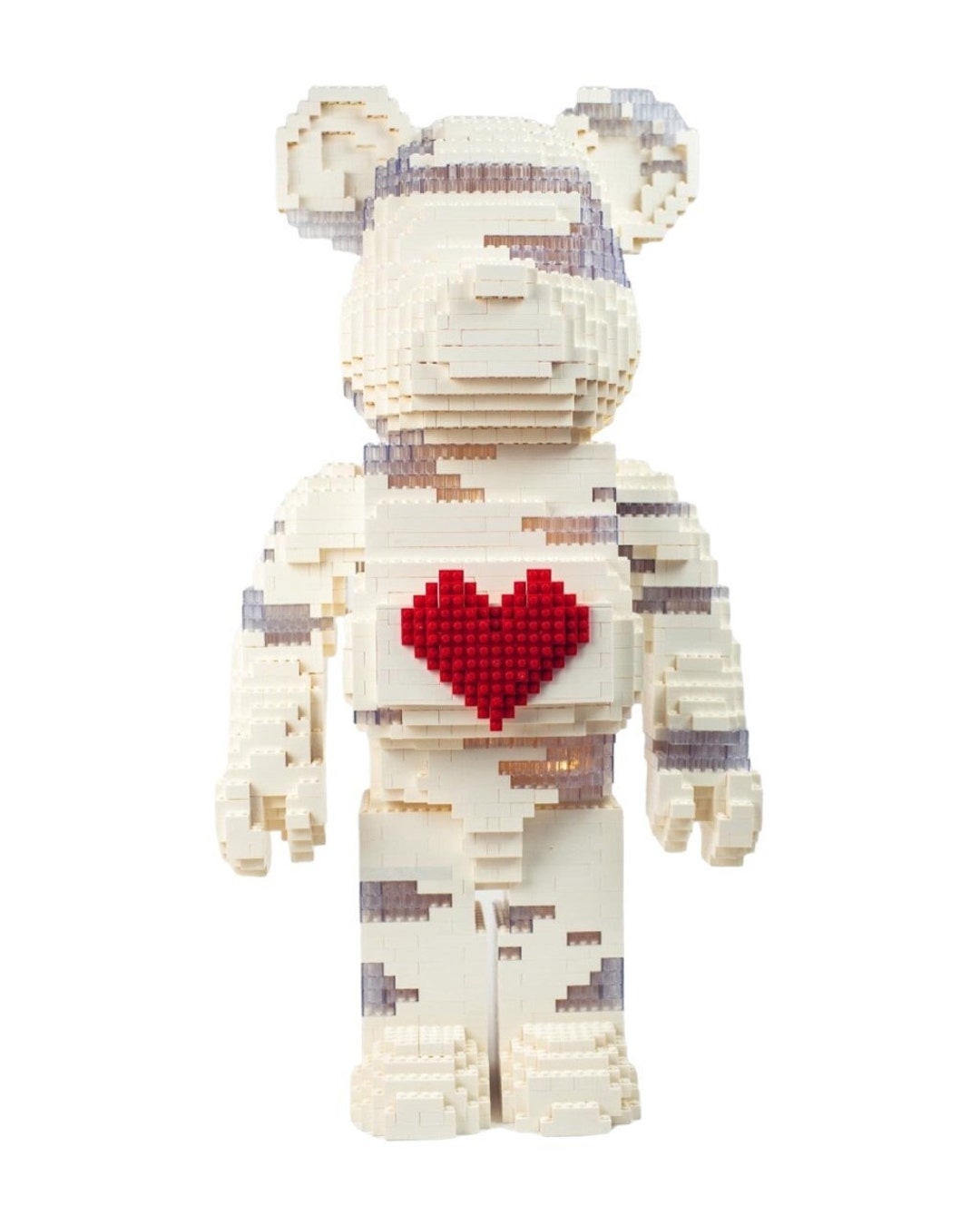 Giant Size Bear Brick 1000% MOC Light up Bricks/block 3D - Etsy