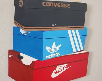 Acrylic Wall Shoe Box - Etsy