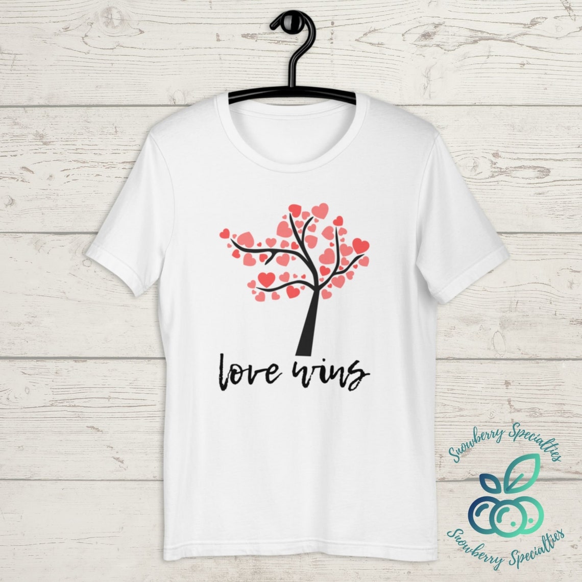 Love Wins Tree of Hearts T-shirt, Tree of Life, Kindness Matters, Be ...