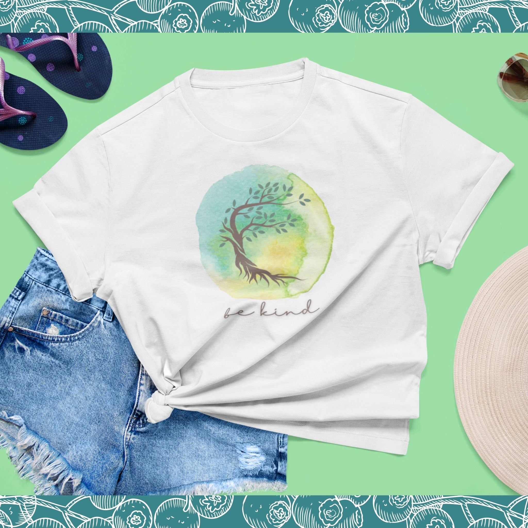 Be Kind Tree of Life Tshirt Kindness Shirt Retro Vintage - Etsy