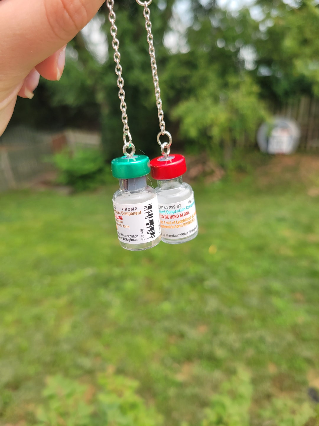 Vial Earrings Vaccine Themed - Etsy