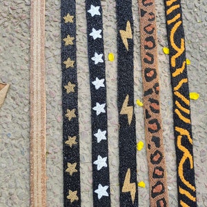 Handmade Beaded Purse Strap, Beaded Bag Strap, Customised Beaded Strap ...