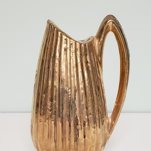 Savoy Weeping Gold Pitcher - Etsy