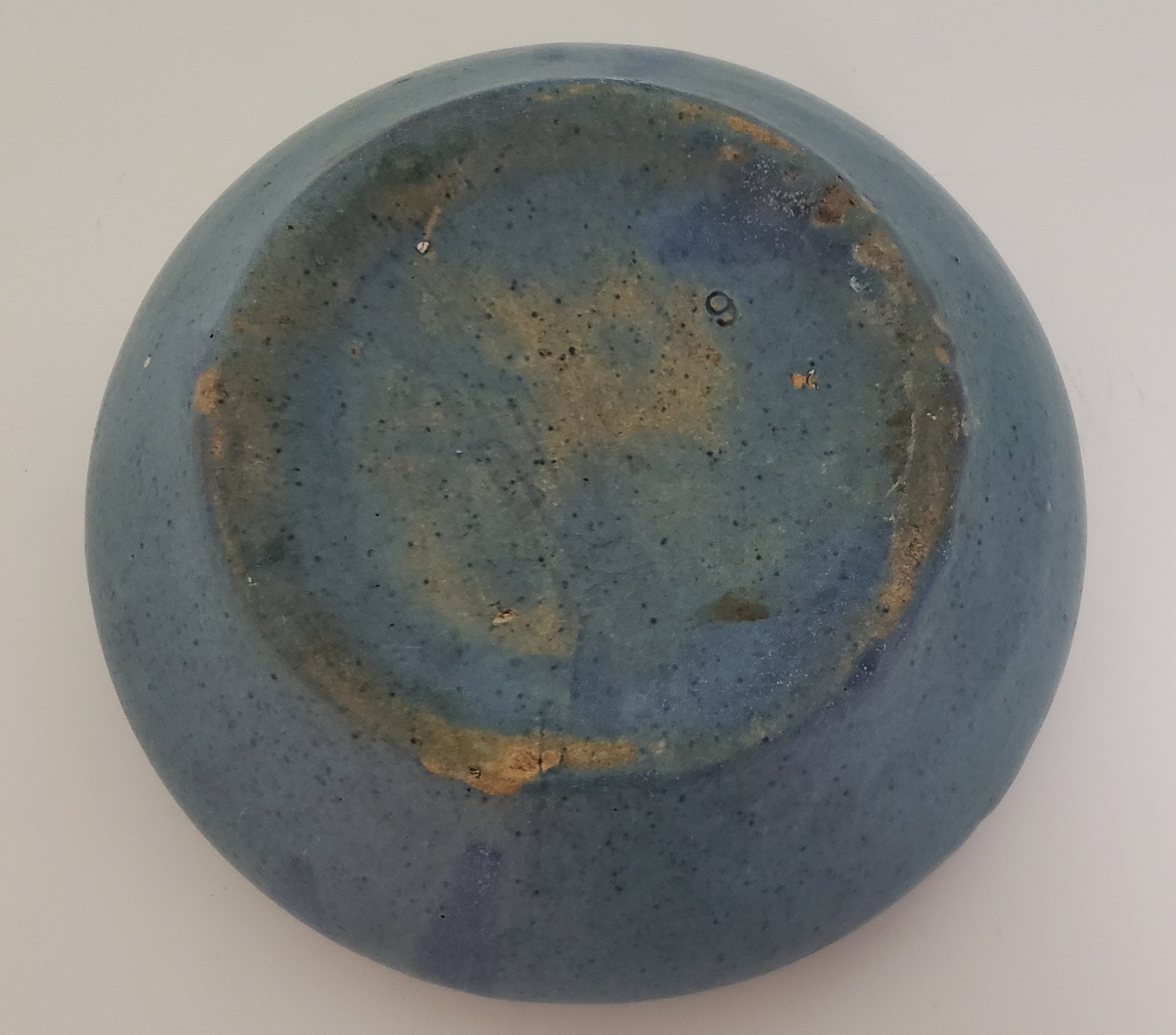 Zanesville Blue Flower Bowl - Etsy