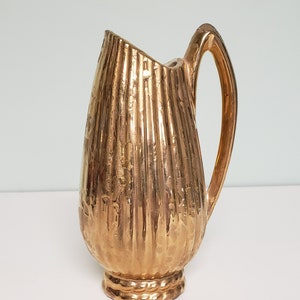 Savoy Weeping Gold Pitcher - Etsy