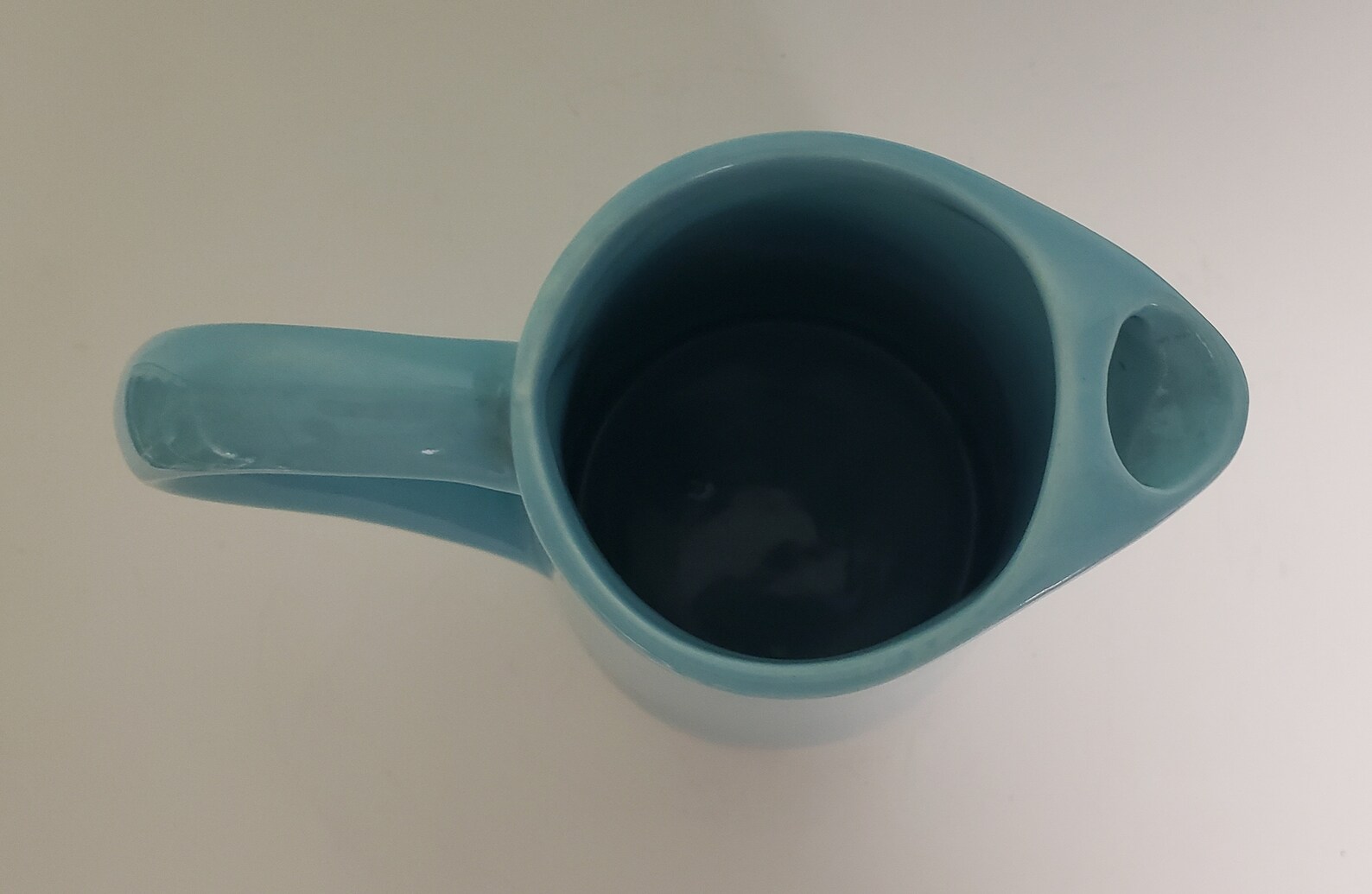 Blue Pottery Pitcher Cameron Clay Products - Etsy