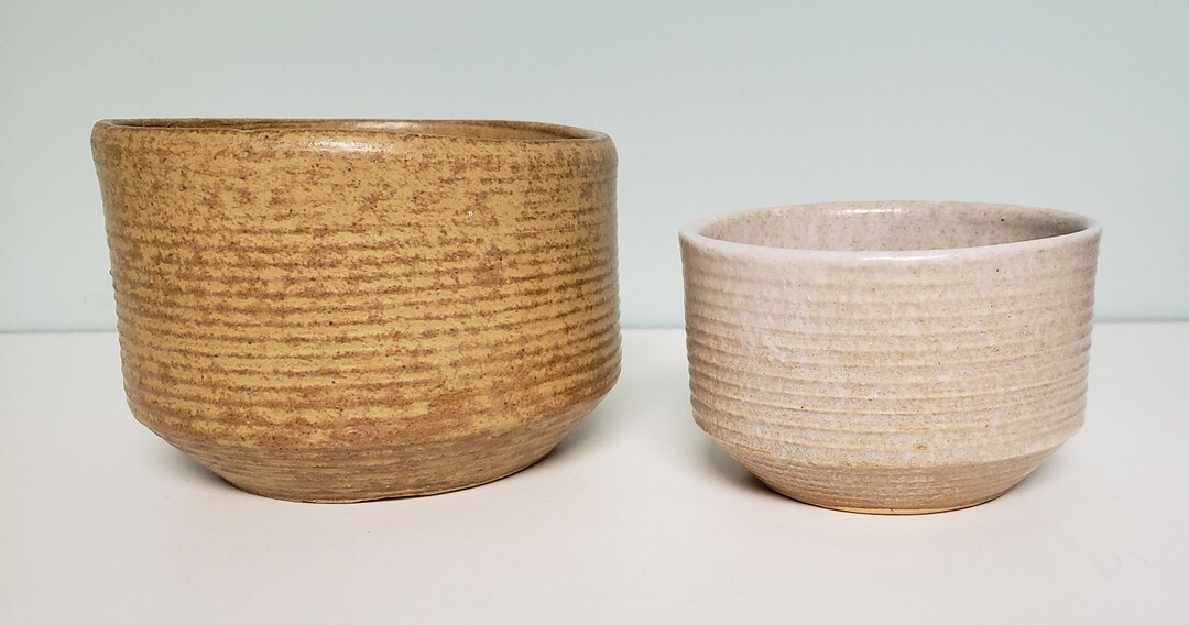 Zanesville ZSC Stoneage Modern Planter Vase 7004 and 7005 - Etsy