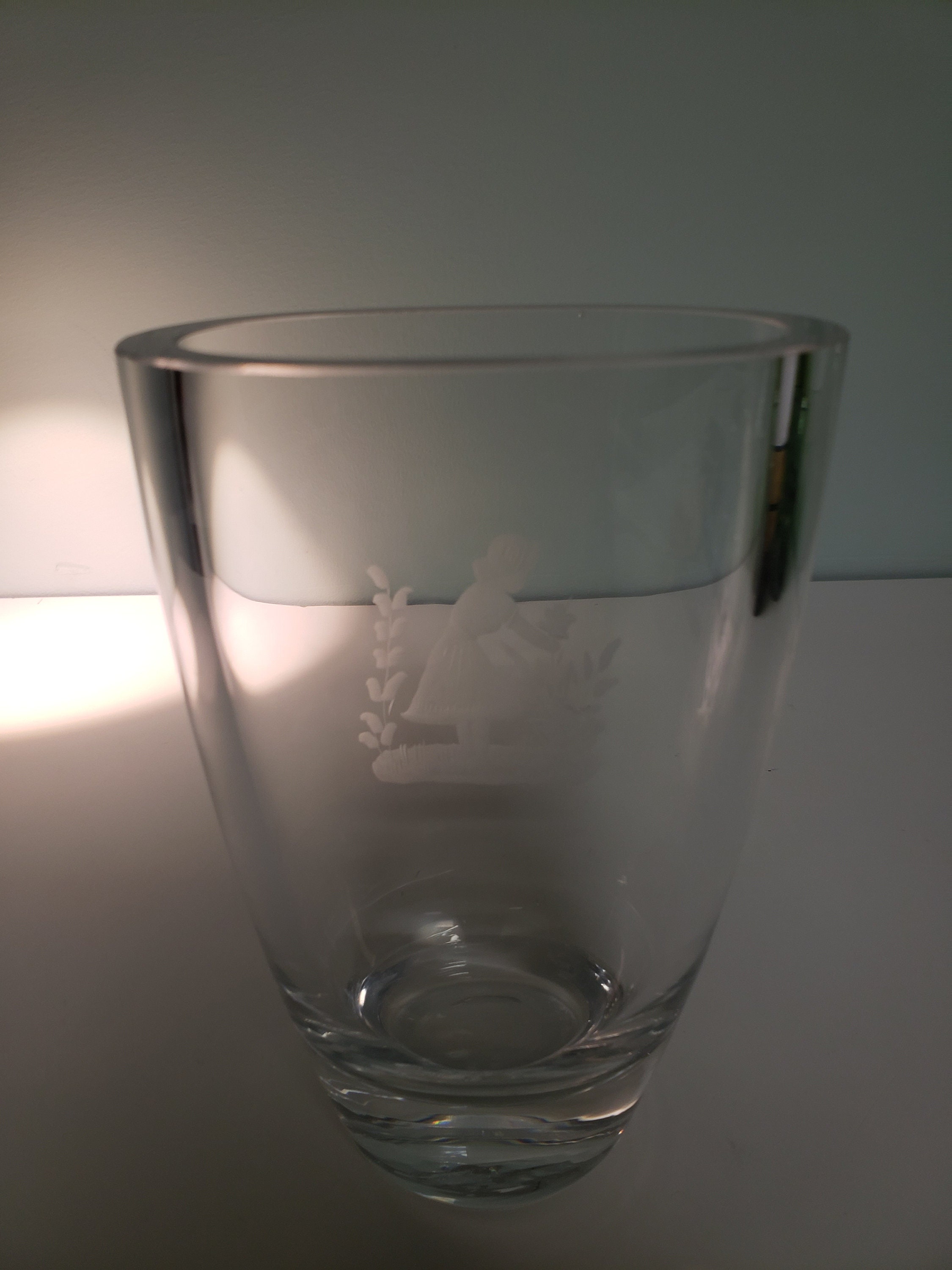 Orrefors Vase - Etsy