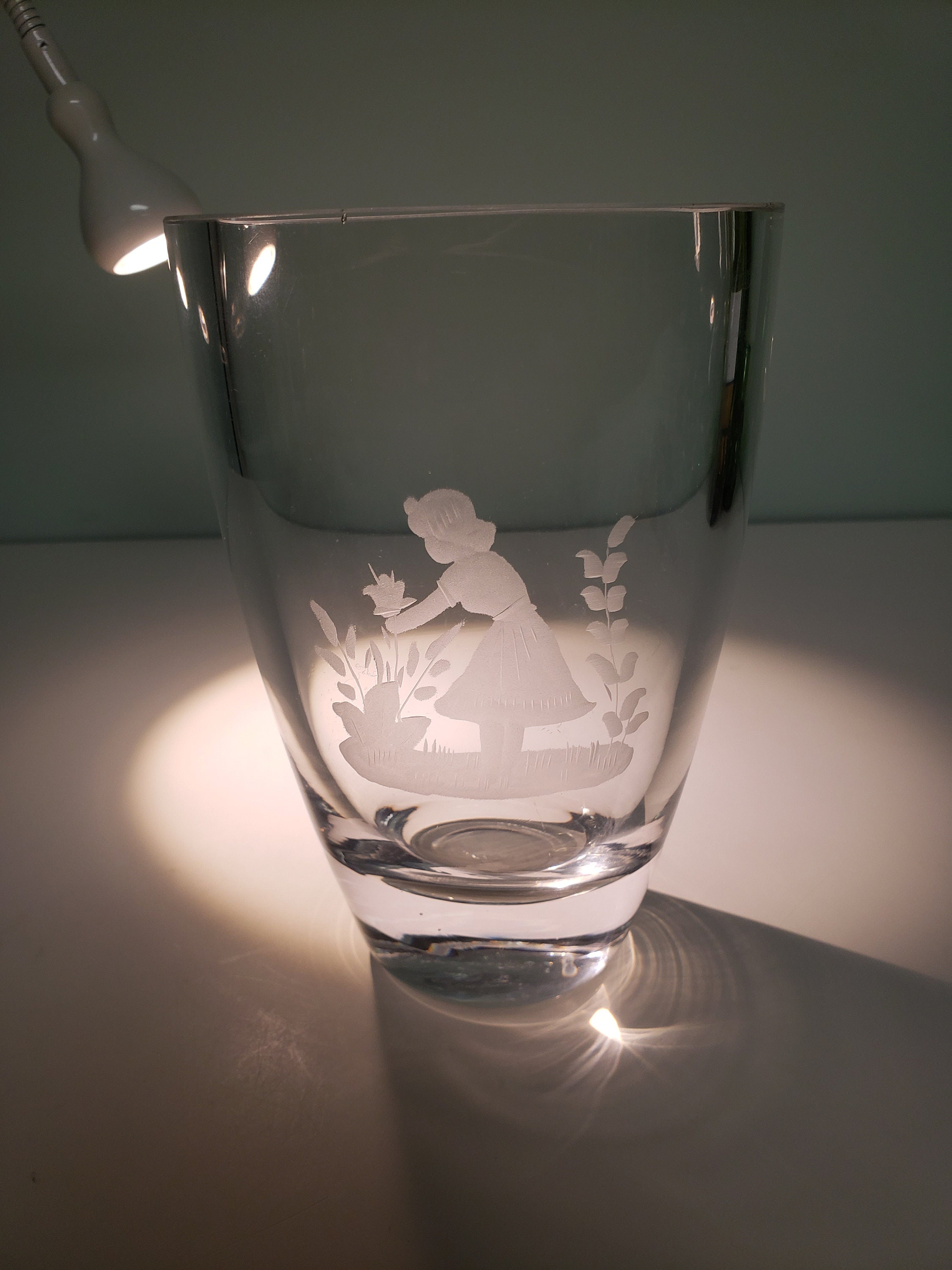 Orrefors Vase - Etsy