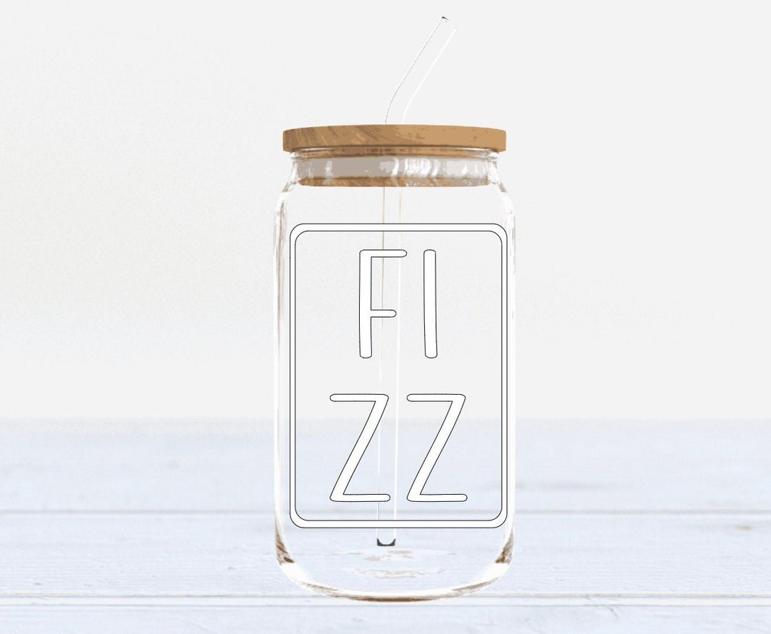 Fizz / Fizz Glass / Bon Babe Glass / Beer Can Glass / Custom Glass ...