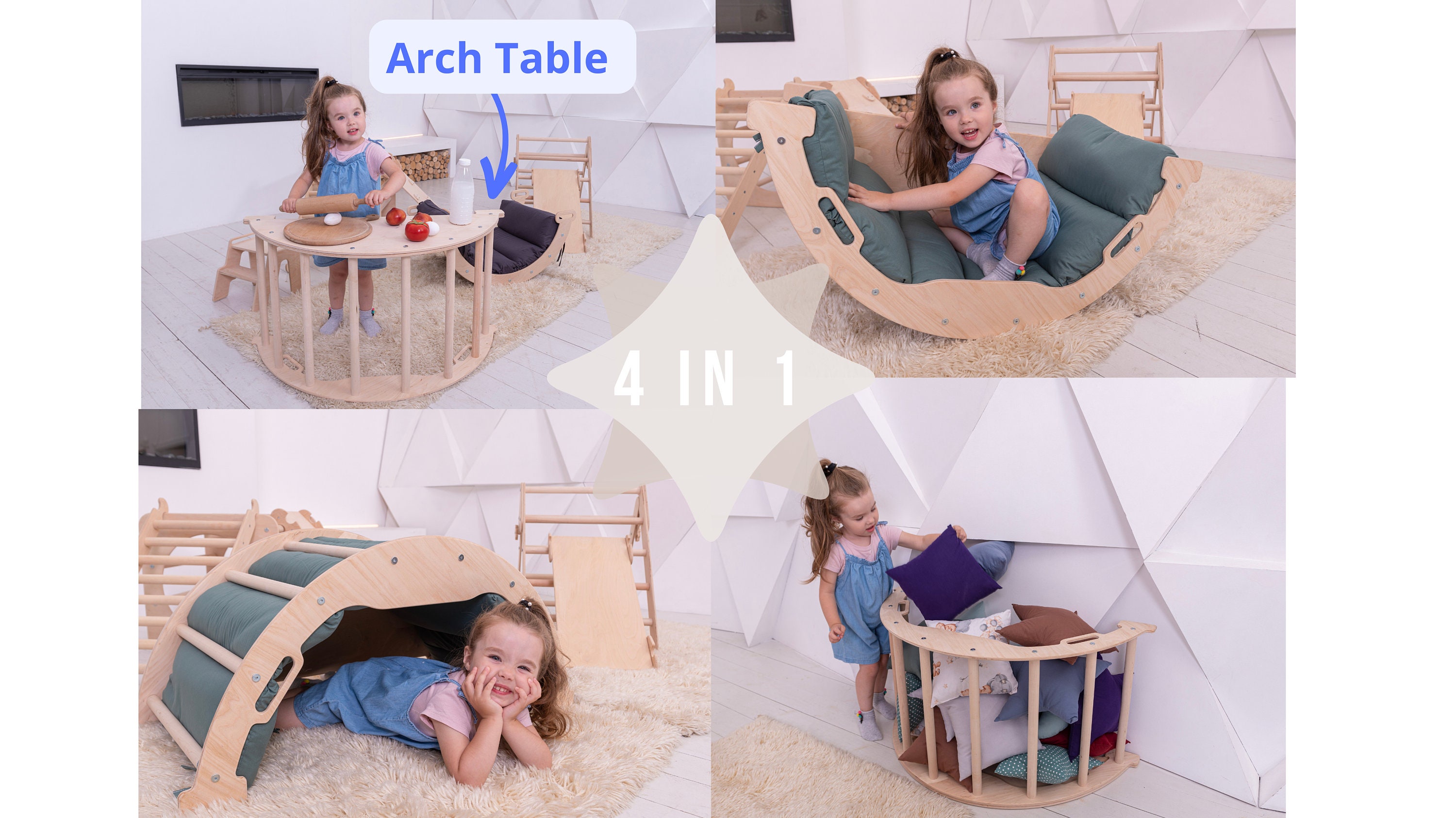 Pastel Climbing Triangle Climb Triangle Climbing Arch - Etsy