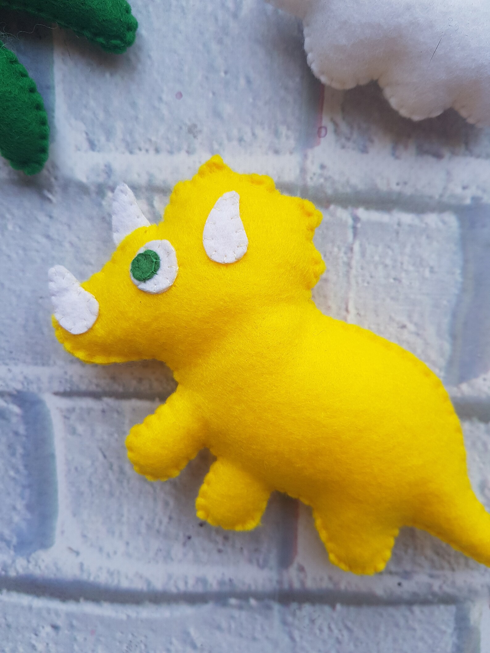 Dinosaur Triceratops Pattern Palma Cloud PDF Jurassic Park - Etsy