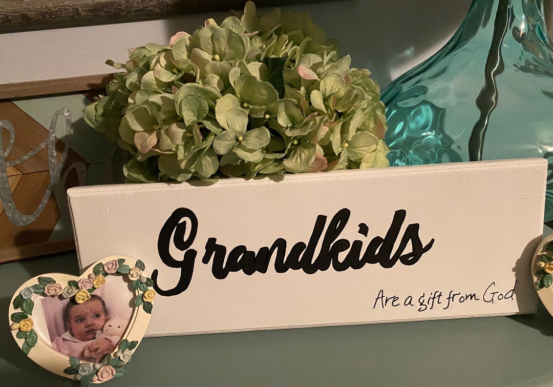 Grandkids Signage - Etsy