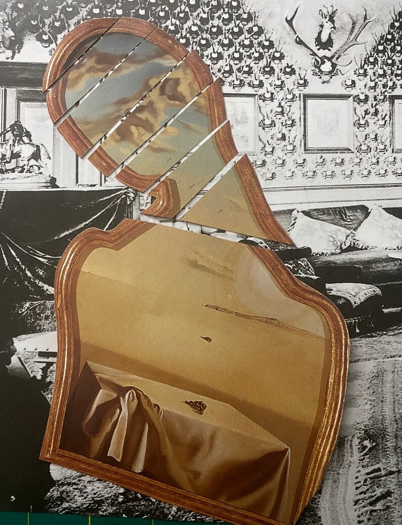 Dali Collage: Split - Etsy